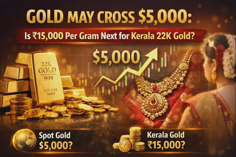 Gold May Cross $5,000: Is ₹15,000 per Gram Next for Kerala 22K Gold ...